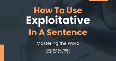 What Is Exploitative At Jose Caceres Blog