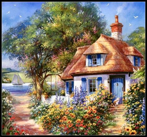 Нарисованный домик 75 фото