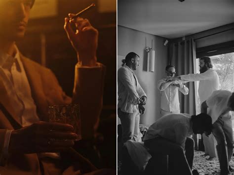 Symbolism Behind The Grooms Wedding Day Cigar Ritual Bride Life Style