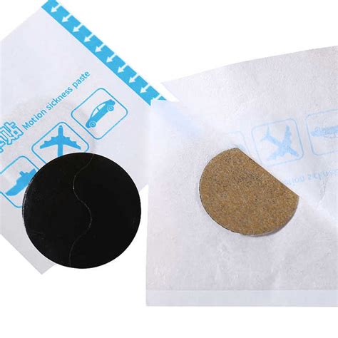 High Effective Transderm Non Drowsy Ear Root Temple Carsickness Sticker