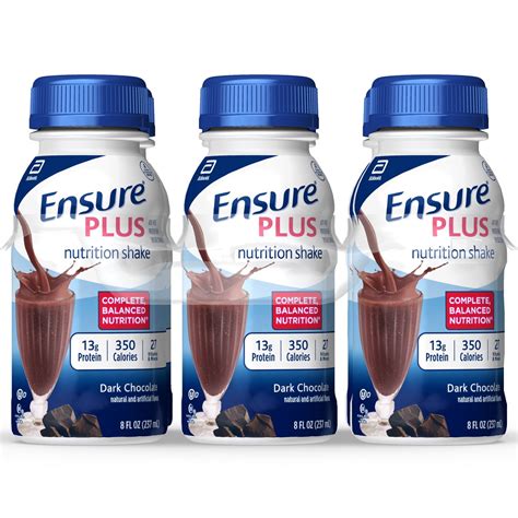 Ensure Plus Nutrition Shake With 13 Grams Of High Quality Protein Meal