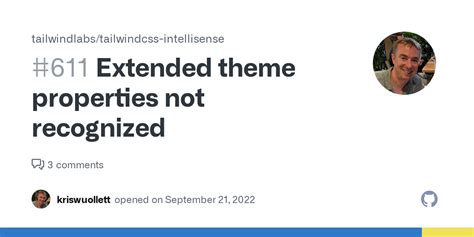 Extended Theme Properties Not Recognized Issue 611 Tailwindlabs