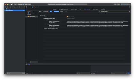 Ios Embedding Xcframework In Application With Project Framework