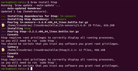 How To Install Homebrew In Linux Cộng Đồng Linux