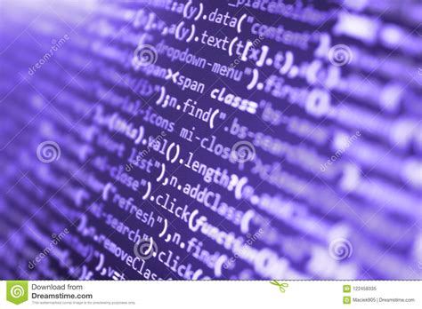 Funciones Del Javascript Variables Objetos Imagen De Archivo Imagen De Escritura Azul