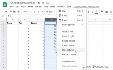 How To Create A Dropdown List In Google Sheets