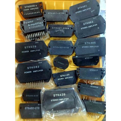 Stk Power Amplifier Module Sound Amplifier Voltage Module Ic 1 Piece Lazada Ph