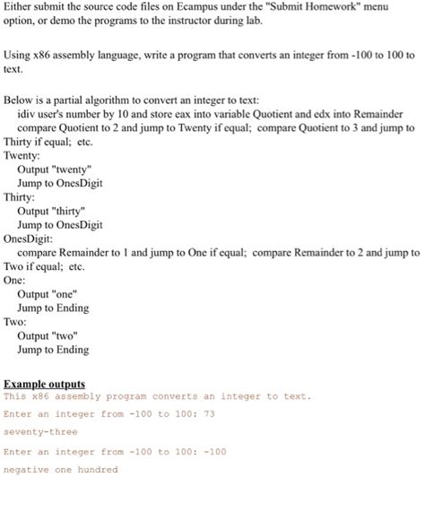 Either Submit The Source Code Files On Ecampus Under