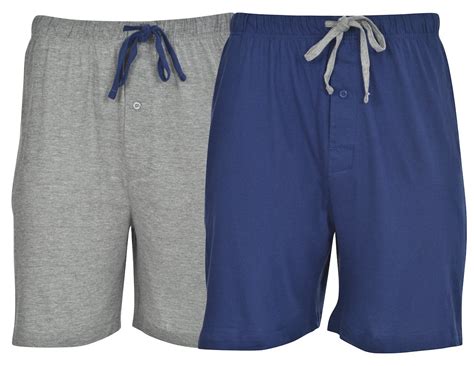 Hanes Mens 2 Pack Jersey Cotton Knit Tagless Sleep And Lounge Drawstring