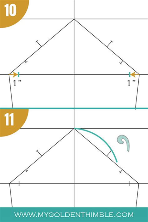 easy basic sleeve block pattern drafting tutorial step by step