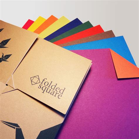 Folded Square Comprehensive Colour Collection