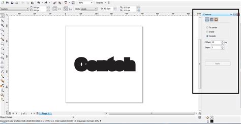Tutorial Menggunakan Contour Untuk Mengganti Garis Tepi Di Corel Draw Tips Mendesain
