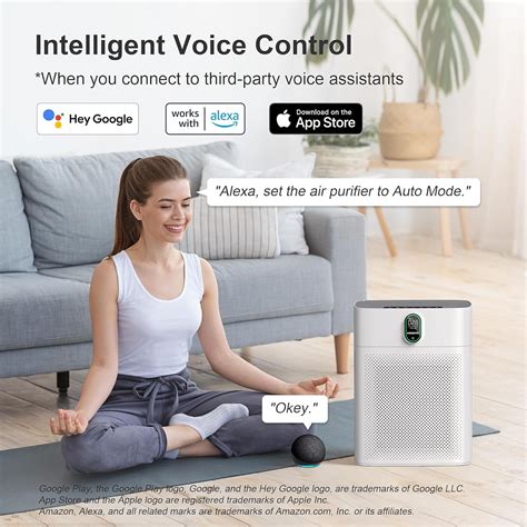 Morento Hy4866 Smart Air Purifier Up To 1076 Sqft With Hepa Filter And