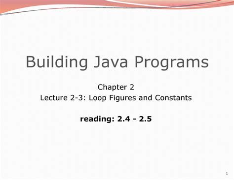 building java programs ppt download
