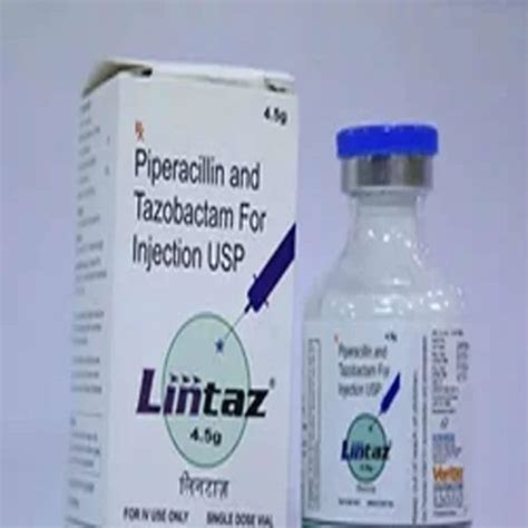 Lintaz 2 25g Piperacillinandtazobactam Injection 2 25 Gm At ₹ 260 Vial In Nagpur