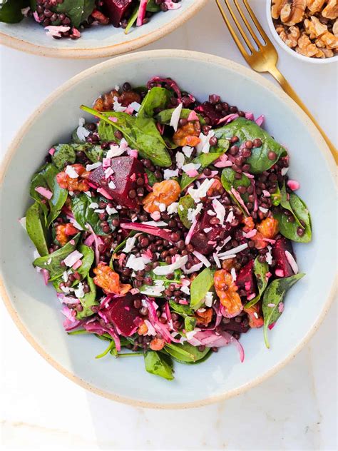 Nutritious Beetroot Feta Walnut Salad Goodness Avenue