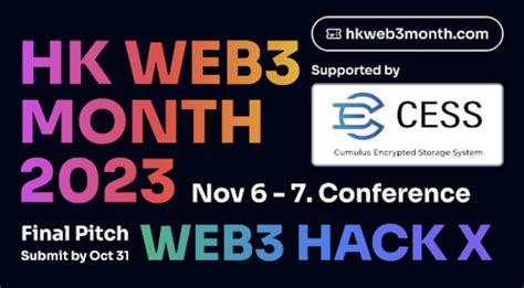 cess attended the hk web3 month conference building the web3 data