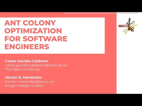 Ant Colony Optimization Ppt