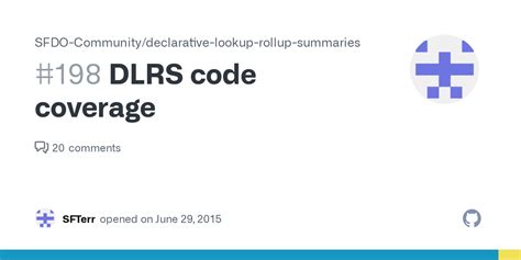 dlrs code coverage · issue 198 · sfdo community declarative lookup