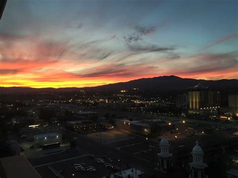 Reno Sunrise Paris Skyline Sunrise Skyline