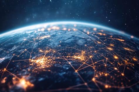 Global Interconnected Networks Concept Stock Image Image Of Digital Technology 364278667