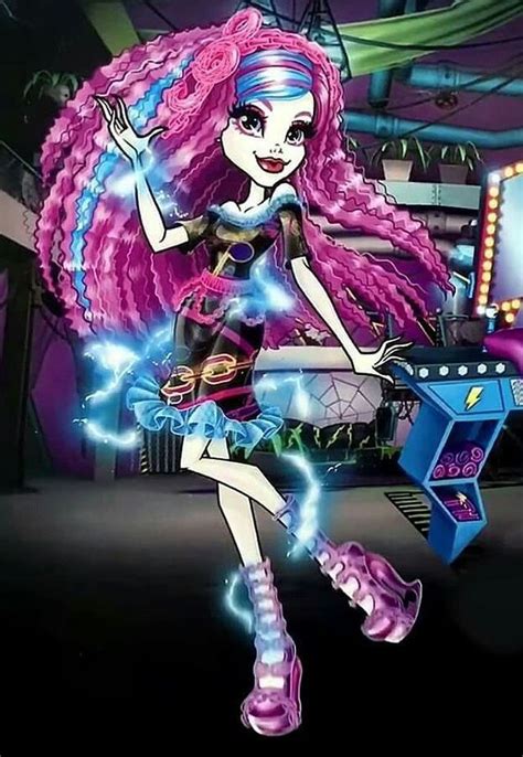 Ari Hauntington Electrified Artwork Monster High Characters Monster