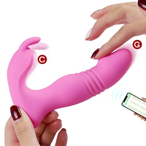 G Spot Rabbit Vibrator Heating Function Bunny Ears For Clitoris G Spot Stimulation Waterproof