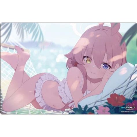 [24년 11월 발매] 블루 아카이브 부시로드 러버 매트 컬렉션 수영복 호시노 수시노 블아 블루아카 애니 공식 굿즈 도키도키굿즈