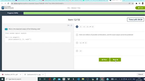 Python Essentials 2 Module 1 Test Youtube