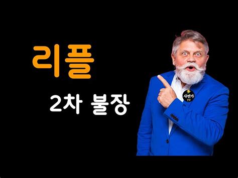 리플 코인시장 2차 불장 타이밍은 비트코인은