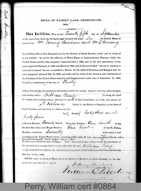 Perry William Heritage Library