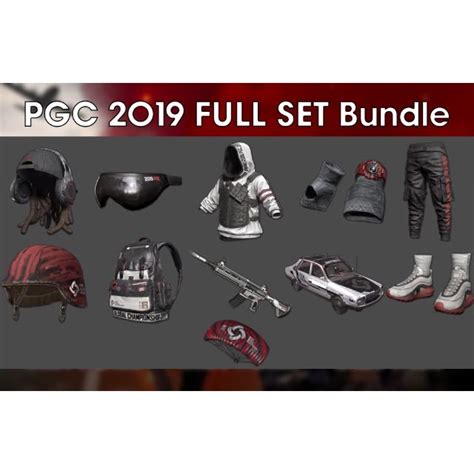 Pubg Pgc 2019 Full Bundle Playerunknowns Battlegrounds Game Items