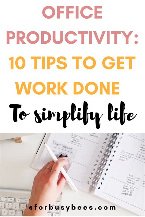 Tips To Boost Your Productivity At Work Artofit