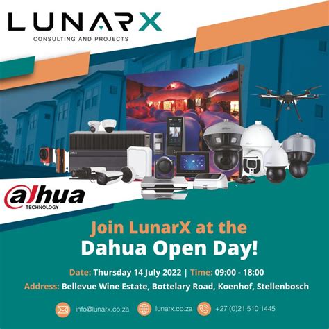 Lunarx Consulting And Projects On Linkedin Openday Dahua Dahuademo