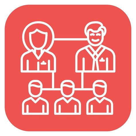 Premium Vector Employee Hierarchy Vector Illustration