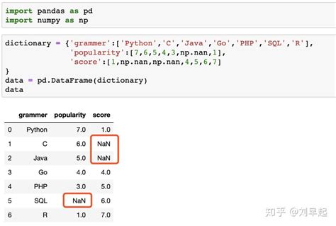 python数据分析之清洗数据缺失值处理 知乎