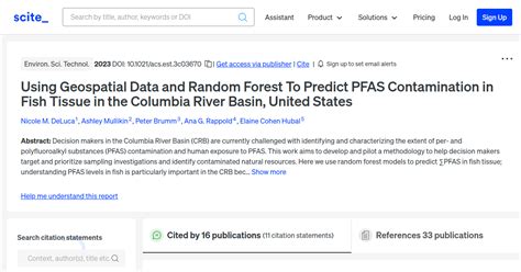Using Geospatial Data And Random Forest To Predict Pfas Contamination
