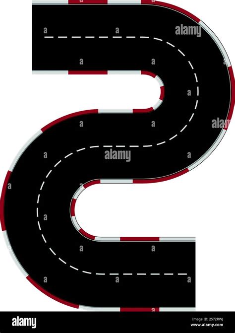 Circle Racetrack Icon Cartoon Vector Car Race Road Formula Circle Racetrack Icon Cartoon