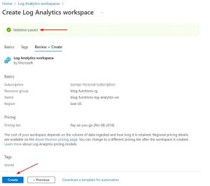 Part Azure Functions Sending Function Logs To Log Analytics Value Global
