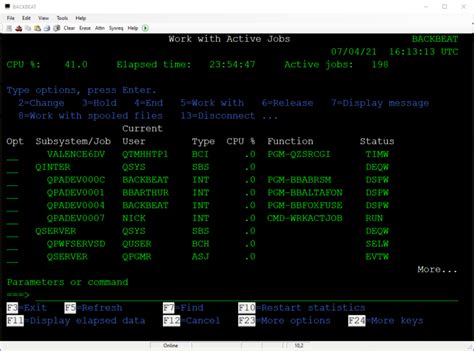 WRKACTJOB Working With Active Jobs On IBM I AS And Series Systems Nick Litten IBM I