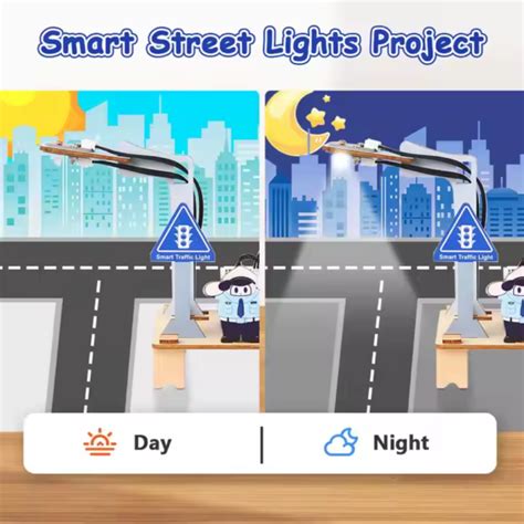 Acebott Esp32 Easy Plug Intelligent Transportation Kit For Stem