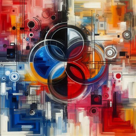 Abstract Intersectionality Art Powerful Representation In Abstract
