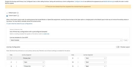 Configure Layouts For Cisco Mpp Devices In Control Hub
