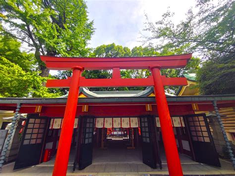 Hie Jinja Shrine And Sanno Inari Shrine Tokyo Kanatas Japan Shrine