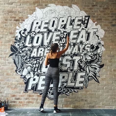 Street Art Mural Design Typography Inspiration