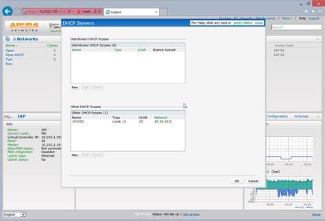 More Than One Dhcp Pool With Aruba Instant 6 2 1 0 3 3 02 Controllerless Networks