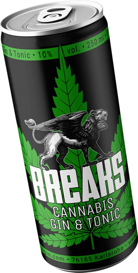 Buy 24x Breaks Cannabis Gin And Tonic Honest And Rare