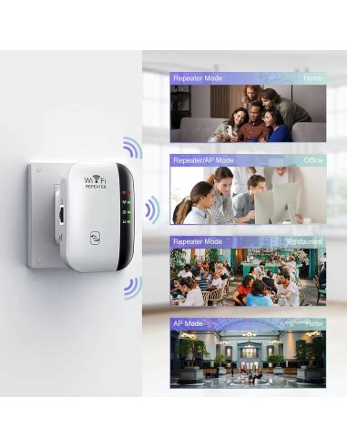 Amplificatore Wi Fi Ripetitore Di Segnale Ghz Porta Lan Con Antenna Integrata