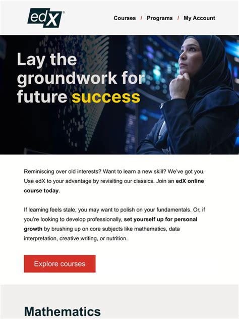 Edx Strengthen Your Fundamentals With Edx Milled