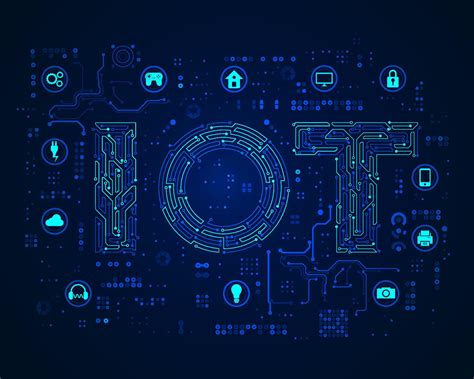 Electronic Iot Concept 11535887 Vector Art At Vecteezy